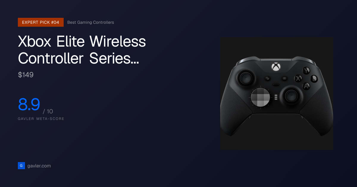 Xbox Elite Wireless Controller Series 2 Review & Score 8.9/10 (2026 ...
